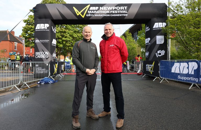 London Marathon Race Director makes an appearance at Newport | ABP ...